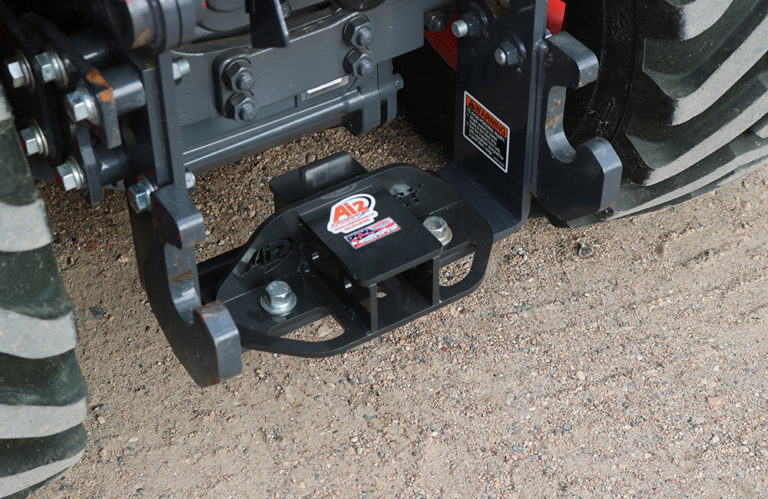 Ai2 2" Rear Hitch Receiver and Tie Down for Kubota BX Tractors